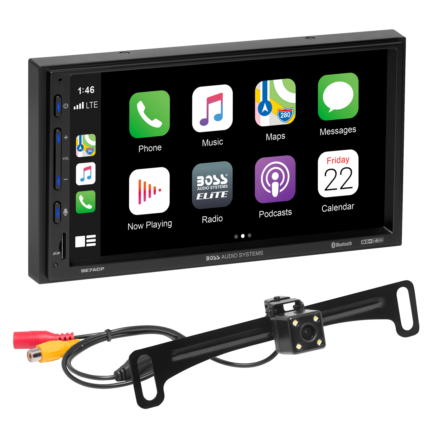 BOSS Audio Systems Elite BE7ACP C Car Audio Stereo System Apple BOSS Audio Systems Elite BE7ACP C Car Audio Stereo System Apple