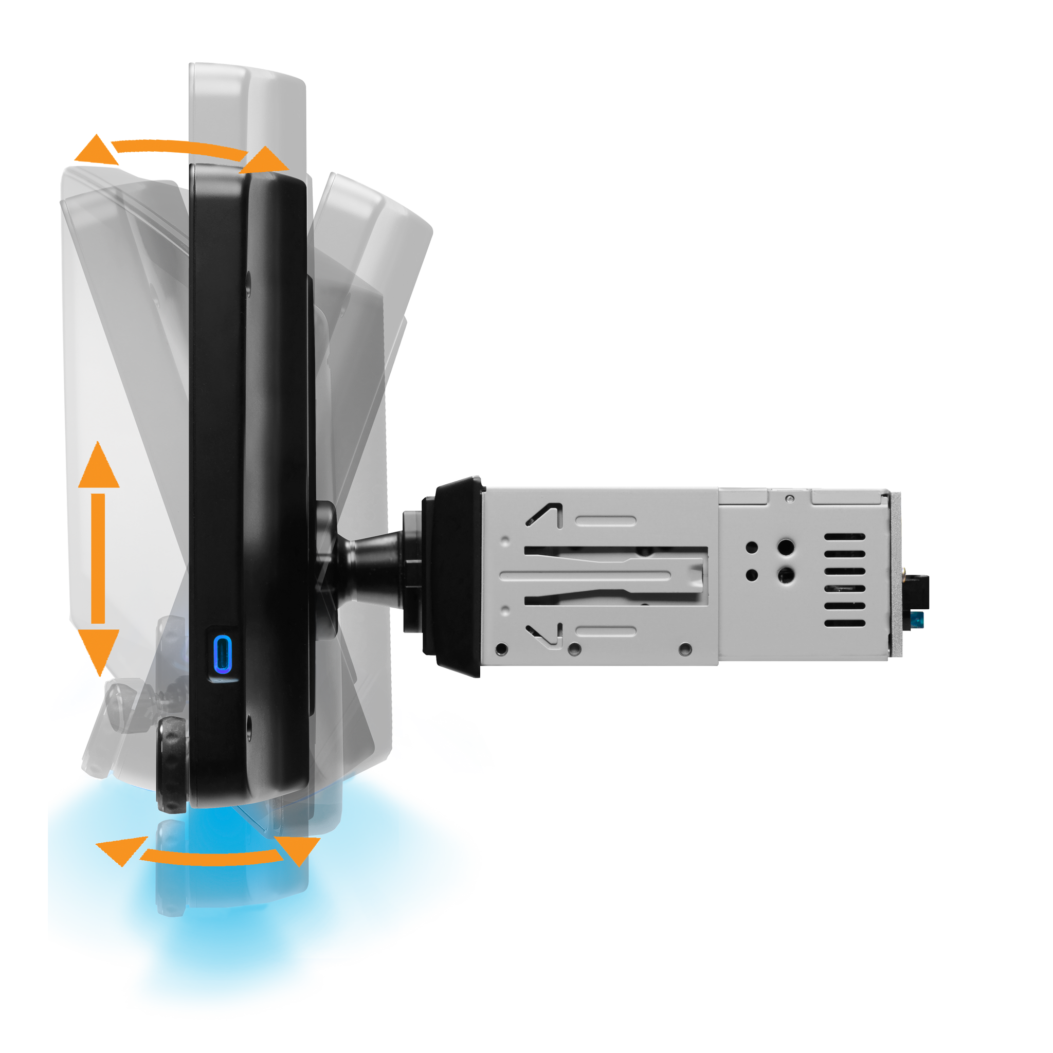 BOSS Audio Systems Elite BE10ACP.WX Single DIN Car Stereo Wireless ...